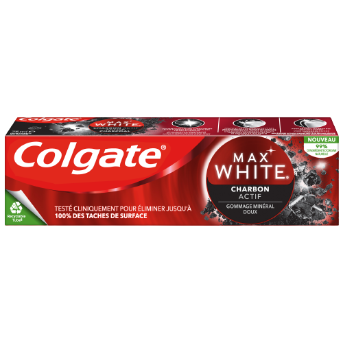 Dentifrice Blancheur Colgate® Max White Charbon Actif